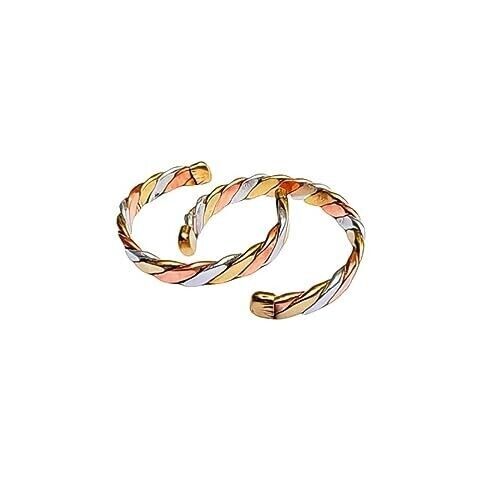 Latest 2 Piece Panchdhatu Kada Bracelet Bangles Kangan for Men & Women ...