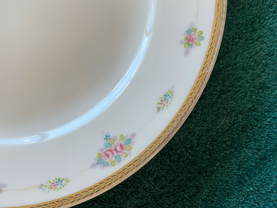 HUGE NORITAKE CHINA SET EARLY 1900s- 90 PC - BEAUTIFUL FLORAL PATTERN ...