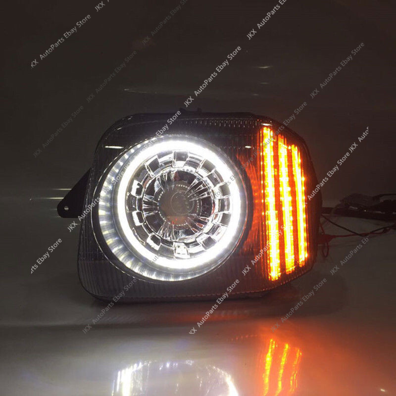 COB Lens Headlights Projector LED Turn Lamps x For Suzuki Jimny JB23 ...