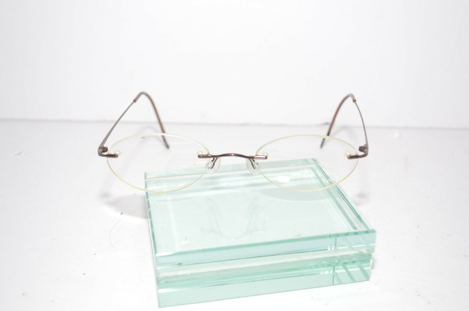 Marchon Airlock 2 760 56 Rimless Eyeglasses Frames 135MM | eBay
