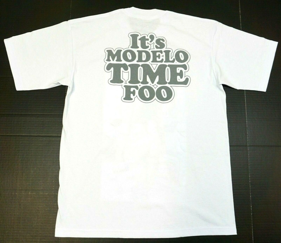 IT'S MODELO TIME FOO T-shirt Mexico Cerveza Mexican Beer Men's Tee New ...