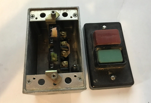 Delta Rockwell LVC Momentary Switch Unisaw Bandsaw Jointer Planer Start ...