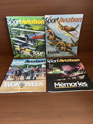 EAA Sport Aviation September-December 2018 Magazine Lot | eBay