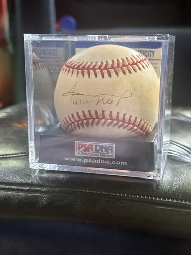 Rare Willie Mays PSA DNA Signed Major League Baseball Auto | eBay