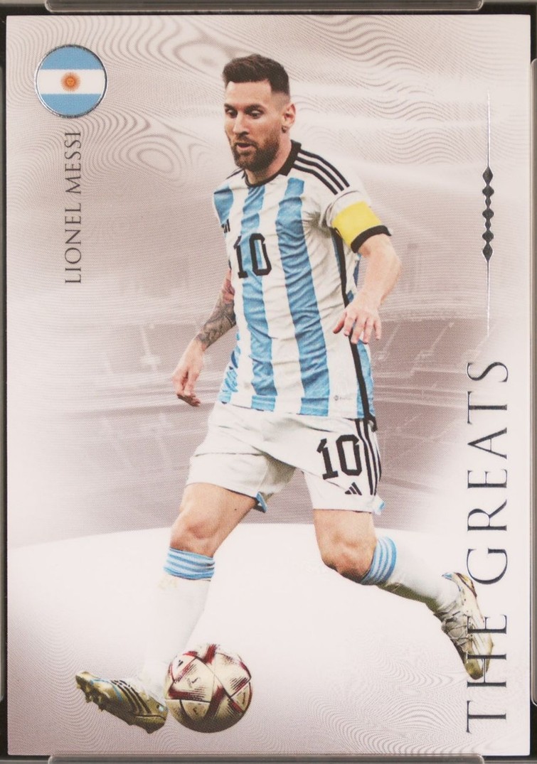 2024 Futera Unique Nostalgia - The Greats Lionel Messi #114 Silver /69 ...