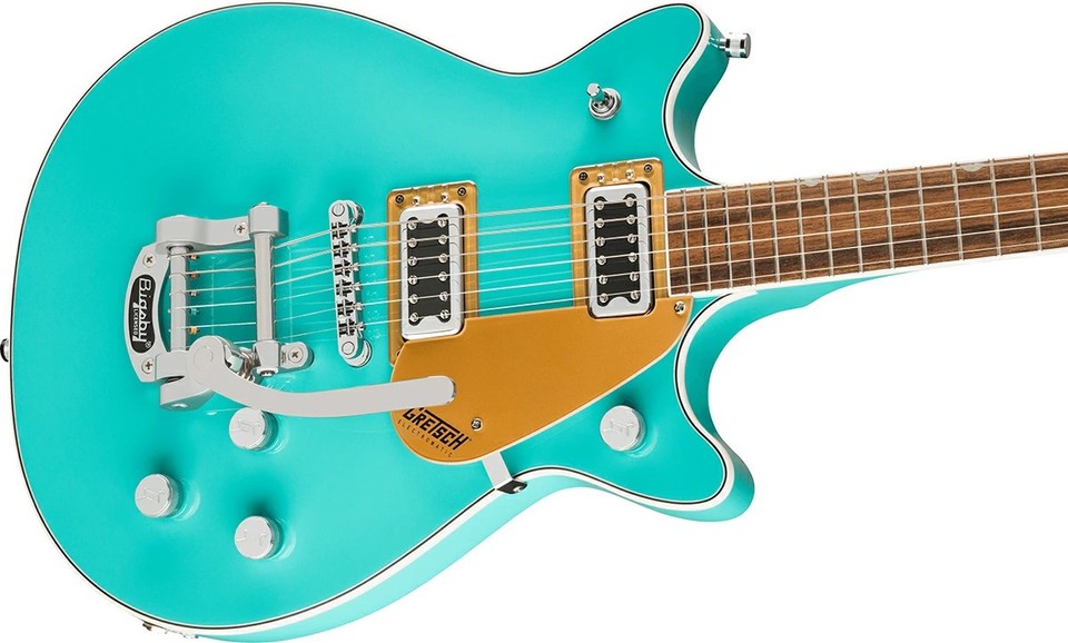 GRETSCH G5232T Electromatic Electric Guitar Caicos Green | eBay UK