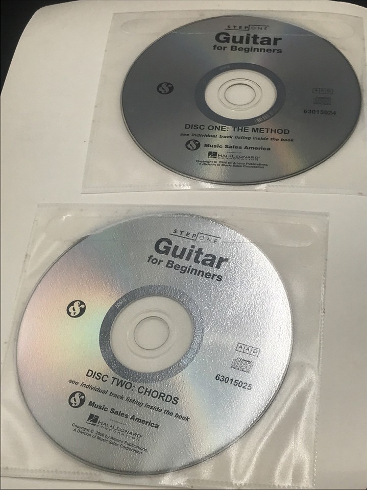 Guitar for Beginners: The Method [With 3 CDs] by Amsco Publications ...