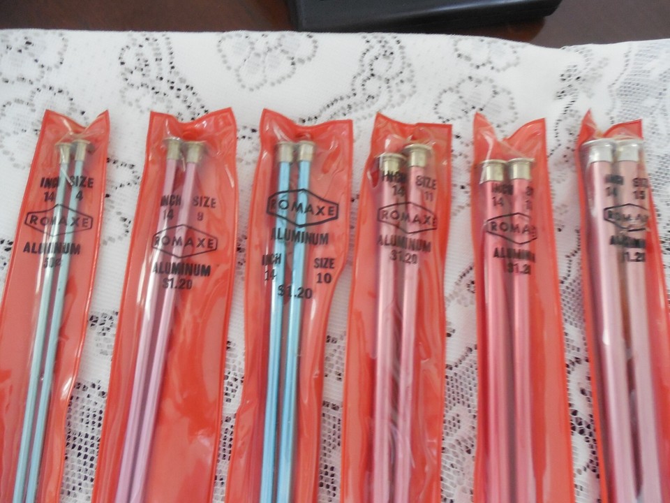 Romaxe Knitting Needle Lot of Six | eBay
