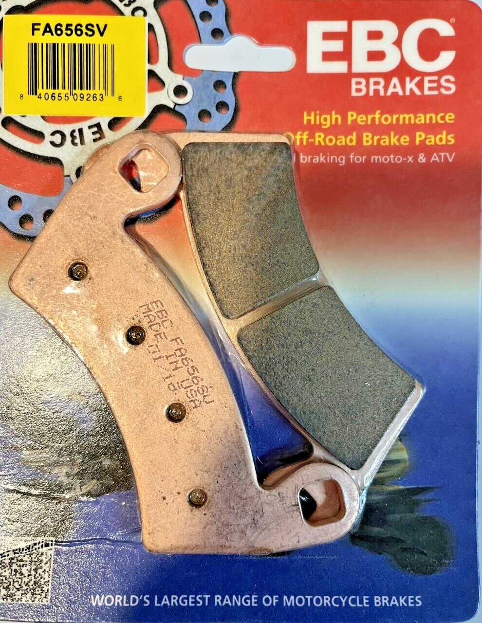 EBC Severe Duty Brake Pads Polaris Ranger Crew # FA656SV | eBay