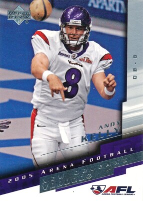 2005 UPPER-DECK ARENA-FOOTBALL Andy Kelly VOLS Tennessee VOLUNTEERS | eBay