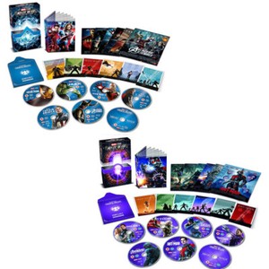 Marvel Cinematic Universe Phase 1 & 2 Collector's Edition DVD Set New ...