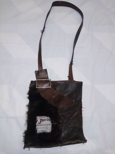 Joey D Handbag Hand Made recycled leather only one like it. Pb2 | eBay ...