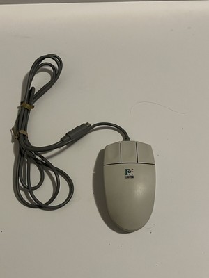 Vintage Logitech 3 Button Mouse Model M-S35 | eBay