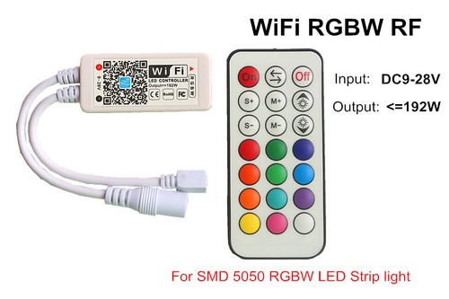 Magic Home DC5V 12V 24V Wireless WiFi Bluetooth Controller,RGB/RGBW IR ...
