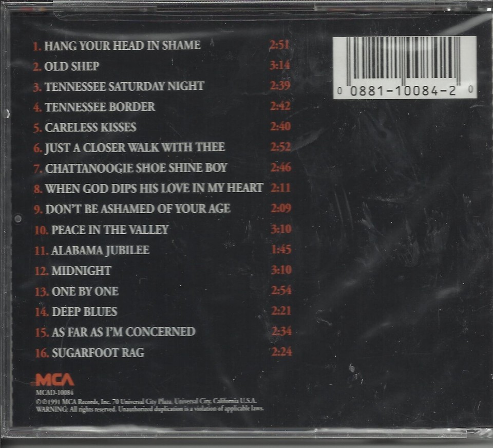 Country Music Hall of Fame by Red Foley** BRAND NEW SEALED** FREE ...