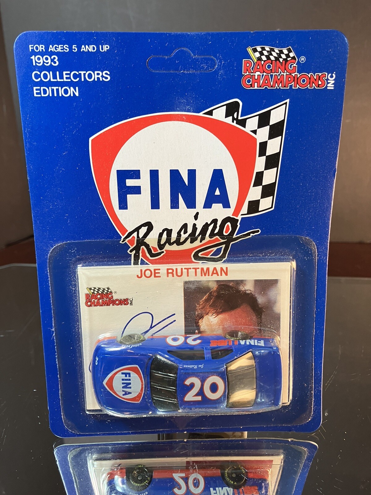 Joe Ruttman #20 Fina Racing 1993 Ford Thunderbird Promo Racing ...
