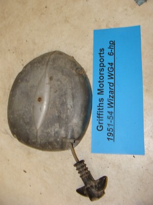 1951-54 WIZARD outboard motor WG4 6hp Mercury recoil pull rope starter ...