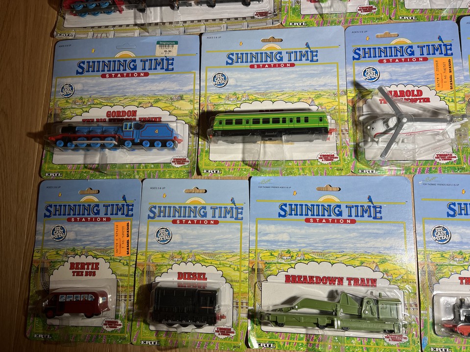 Shining Time Station Thomas The Tank ERTL lot of 13 pieces new in box ...