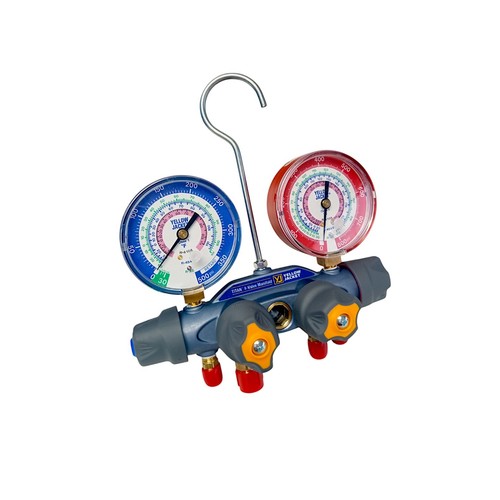 Yellow Jacket 49974 A2L 4-Valve Titan Charging Manifold for R32/454B ...