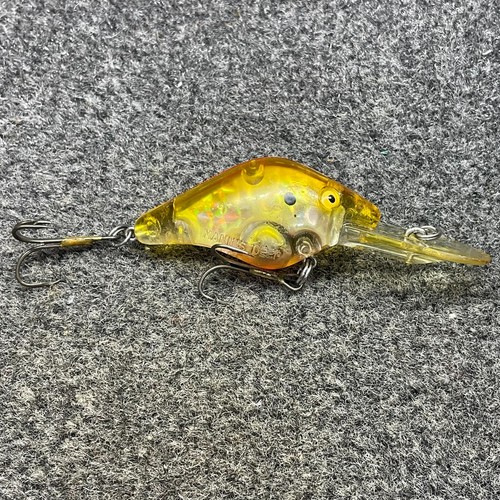 Mann's Razorback Deep Pig Vintage Crankbait 2.25" - Prism Yellow | eBay