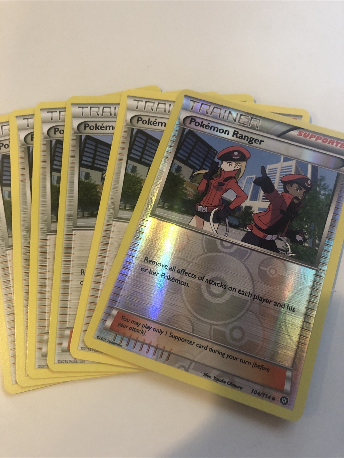 Pokémon TCG Pokemon Ranger Steam Siege 104/114 Regular Uncommon 6x | eBay