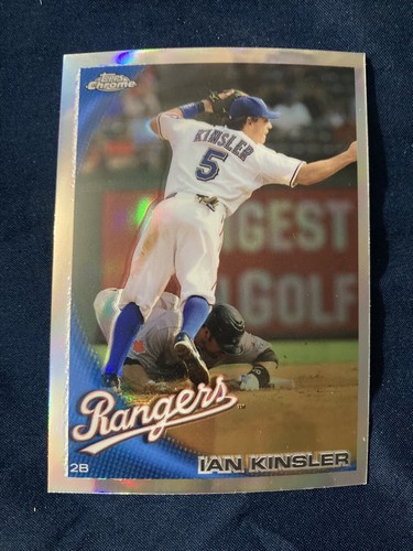 2010 Topps Chrome Baseball Refractor #30 Ian Kinsler | eBay
