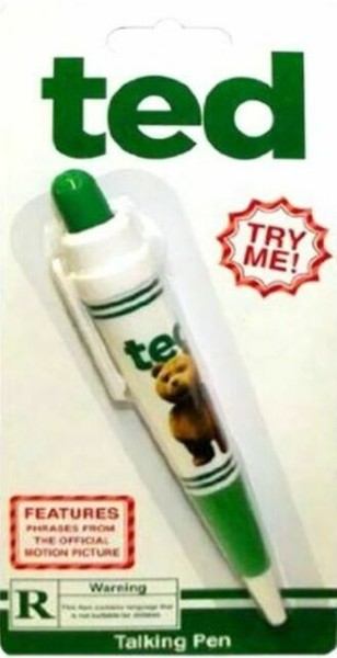 TED The Movie Talking Pen Rated R Official Licensed for sale online | eBay