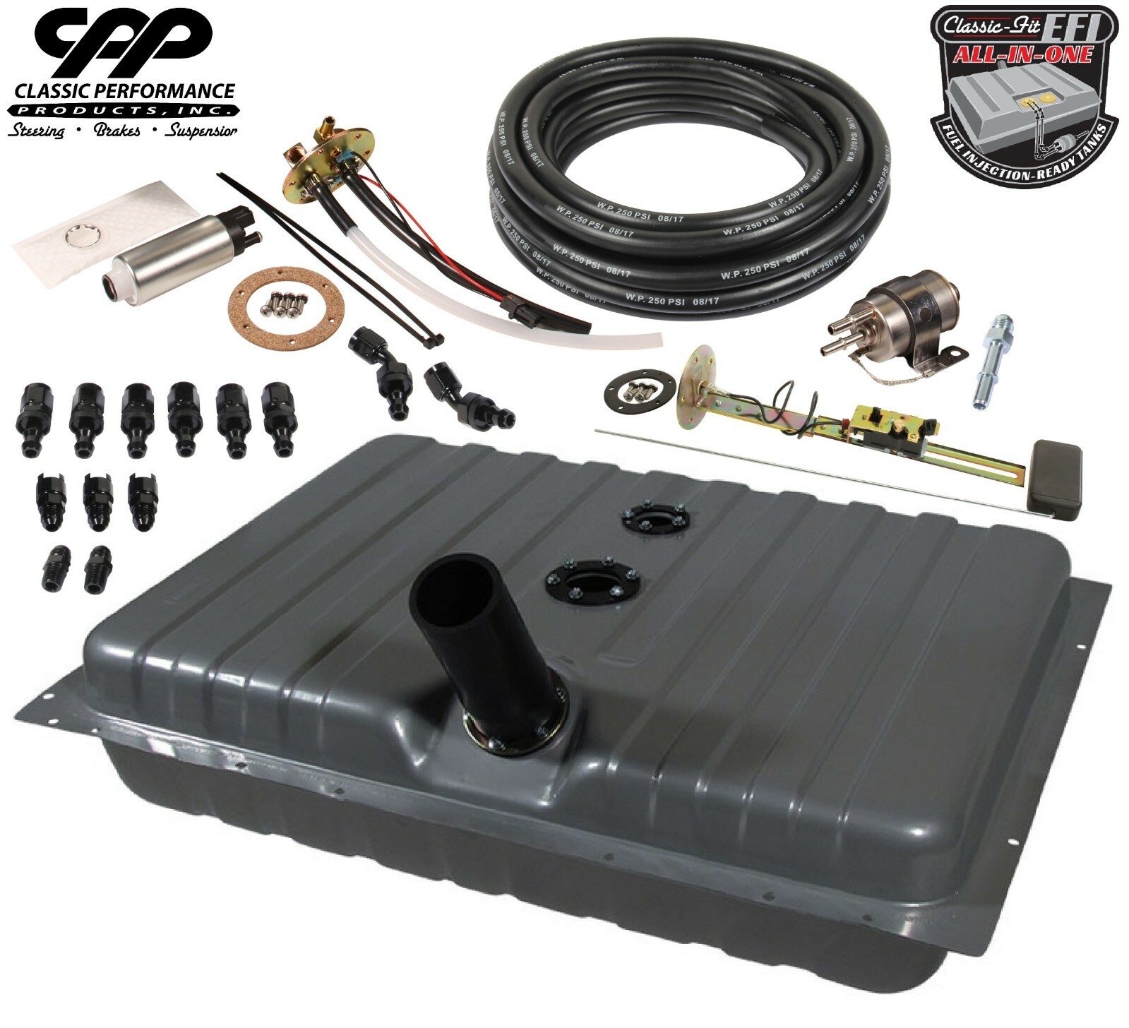 1969 1970 Ford Mustang EFI Fuel Injection Gas Tank FI Conversion Kit 73 ...