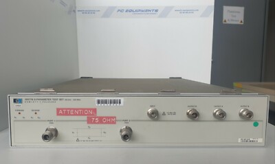 HP Agilent Keysight 35677B S-Parameter Test Set 200MHz 75ohms | eBay