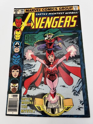 AVENGERS #186 MARVEL COMICS 1979 Key 1ST CHTHON & MAGDA | eBay