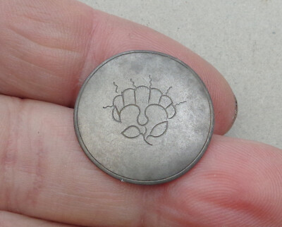 Lovely Hand Engraved Tombac Button 1780-1820 Beauty! Metal Detecting ...