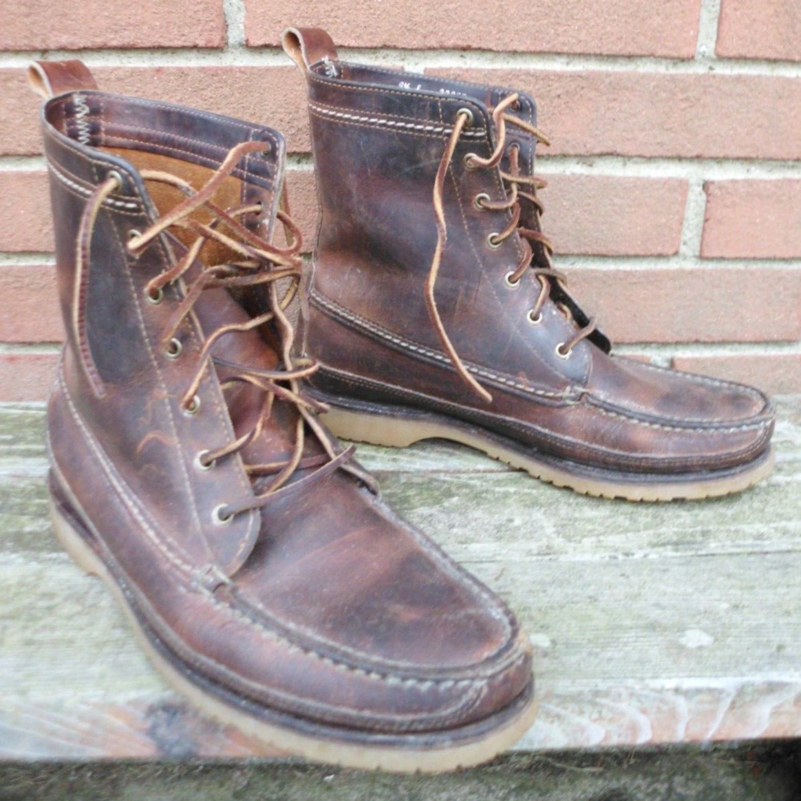 Red Wing J Crew Wabasha 4592 Moc Style Leather Boots … - Gem