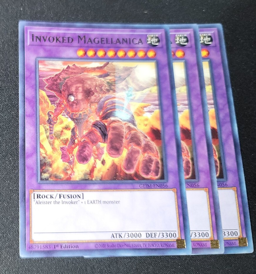 Yu-Gi-Oh! Invoked Magellanica 1st Edition Rare Card GEIM-EN056 NM | eBay