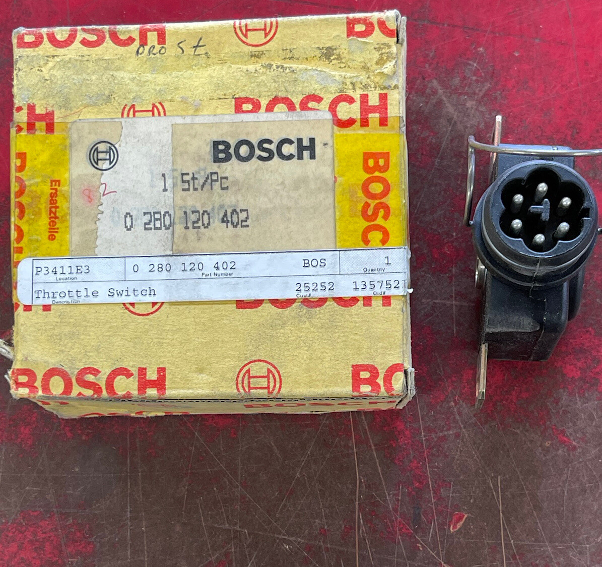 Fuel Injection Timing Sensor-Reference Mark Sensor Bosch 0280120402 for ...