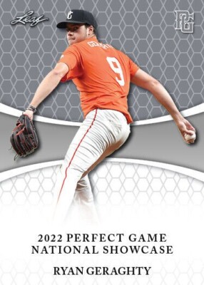 Ryan Geraghty 2022 Feuille Parfait Jeu " 1ère Ever Imprimé " Carte ...