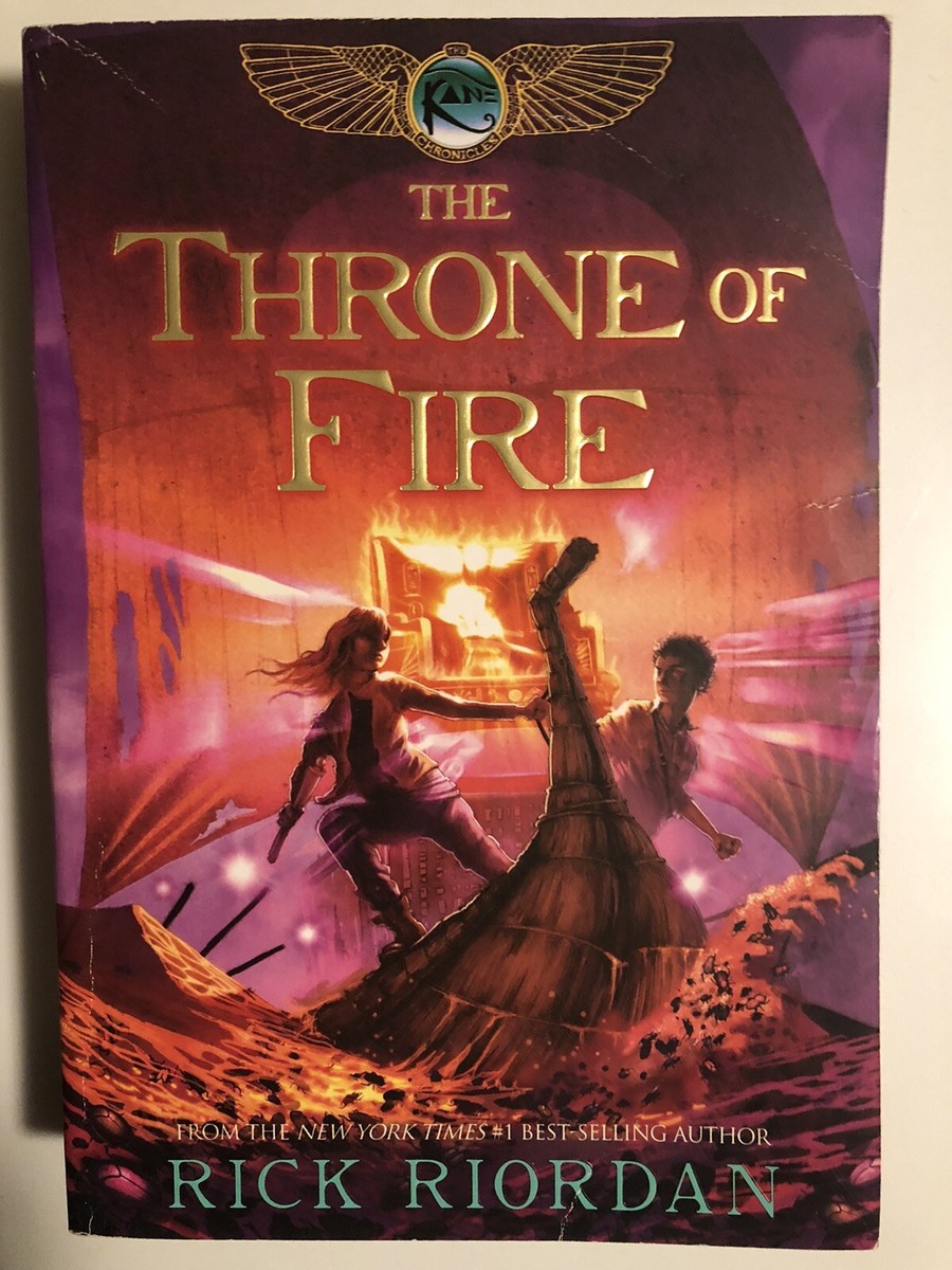 The Throne Of Fire Book Cover