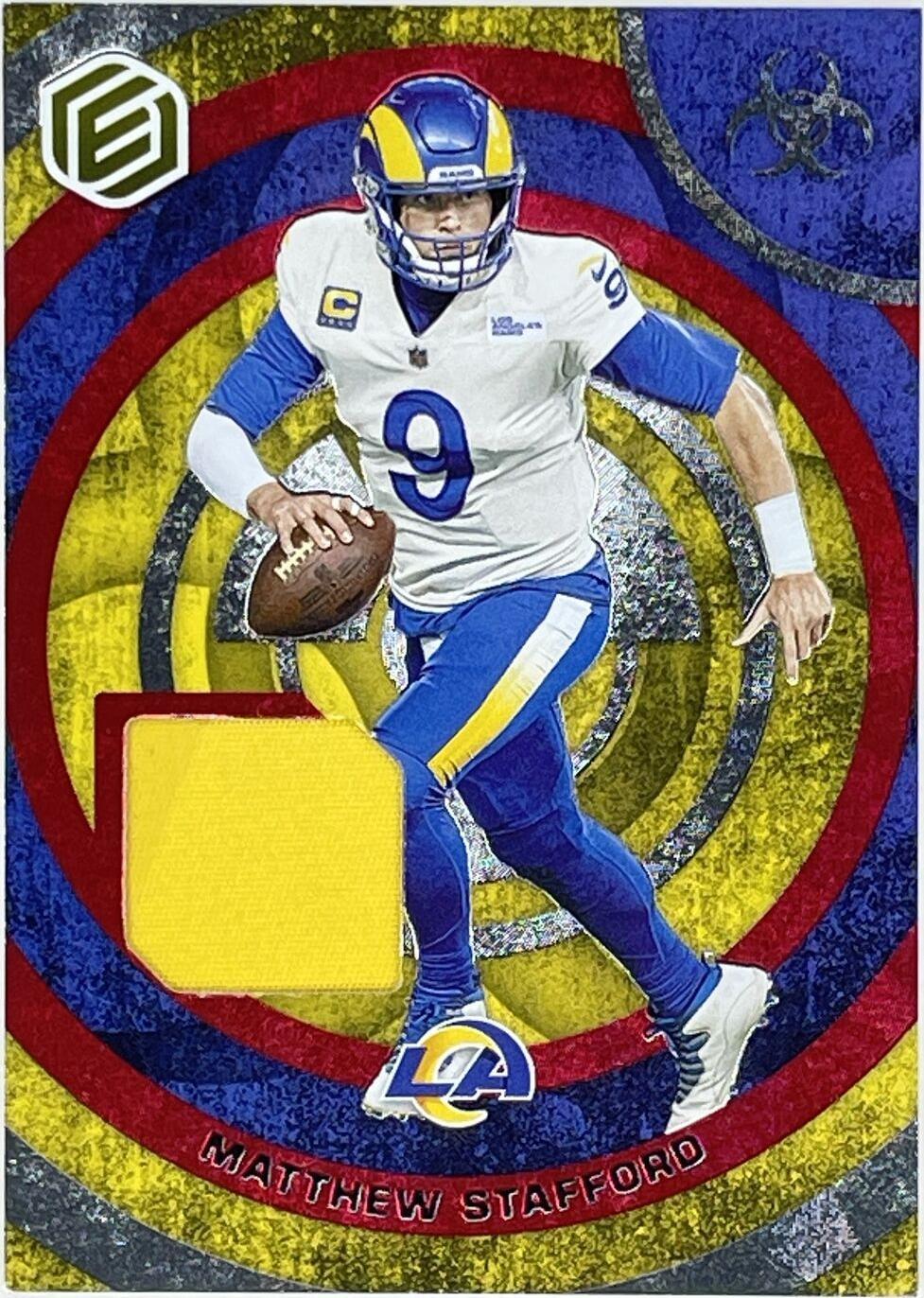2022 Panini Elements - Critical Mass Memorabilia Matthew Stafford #CM ...