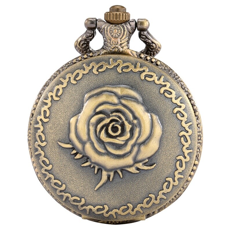 Vintage Butterfly Men Women Quartz Analog Pocket Watch Necklace Pendant ...