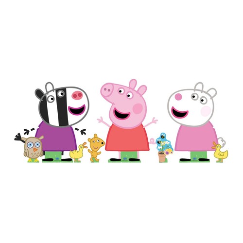 Peppa Pig, Zoe Et Suzy Carton Découpe Multi Pack Avec 5 Gratuit ...