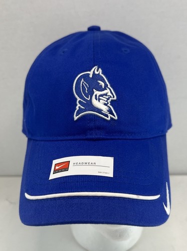 Duke Blue Devils Nike Team Blue Strapback Cap Hat NCAA | eBay