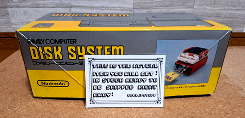 NEW Famicom Disk System Console Japan *COLLECTORS ITEM - GREAT BOX* | eBay