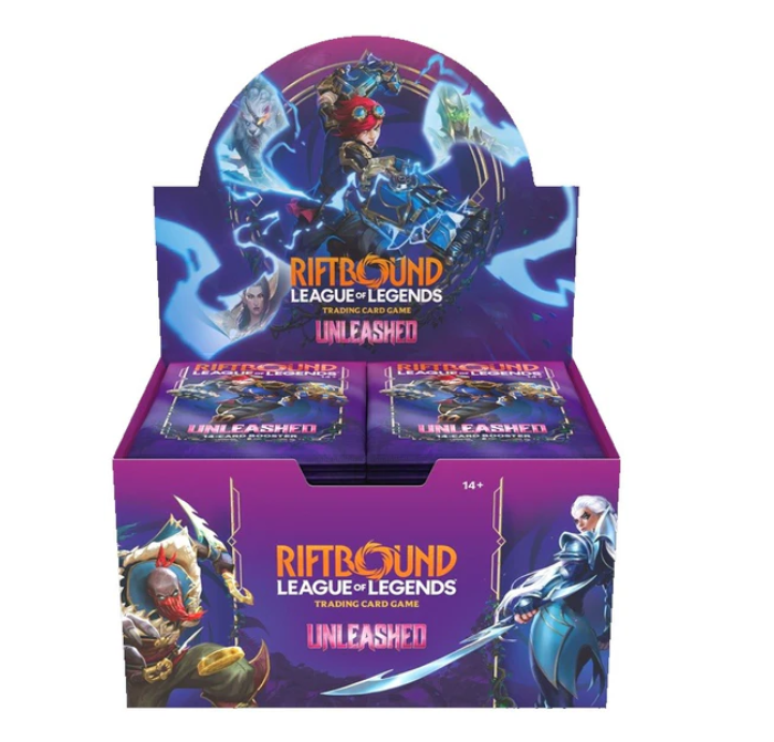 Riftbound: League of Legends TCG Unleashed - 24 Booster Packs Display ...