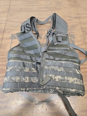 Salty Tactical Army Vest US Military MOLLE ACU FLC Fighting Load ...