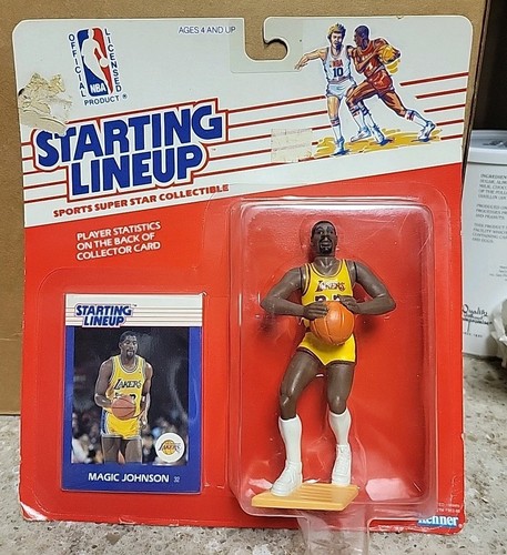 Starting Lineup Figurine - Magic Johnson #32 Lakers 1988 | eBay