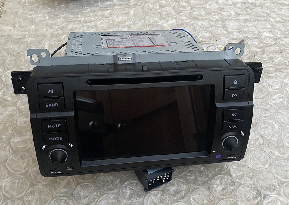 99-2006 BMW E46 325 328 330 M3 WIDE SCREEN CD NAVIGATION RADIO GPS ...