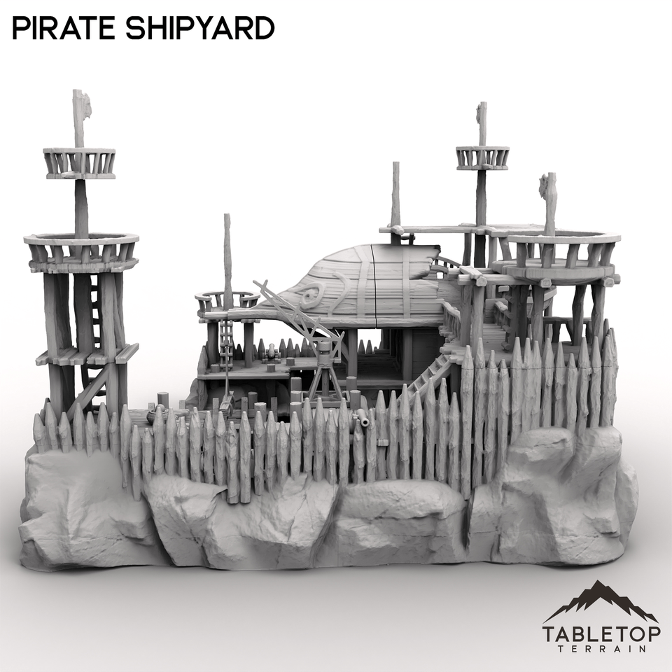 Pirate Shipyard - Fantasy DND Dungeons and Dragons | eBay