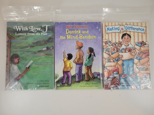 Harcourt Grade 5th leveled readers Books reading Homeschool Lot of 3 | eBay