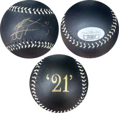 Jeff Kent JSA Vintage Signed NYC 21 Club Baseball Auto 2000 NL MVP | eBay