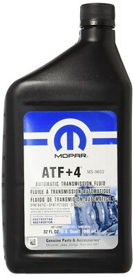 Mopar Genuine 68218057AC ATF+4 Automatic Transmission Fluid 1 Quart (1 ...