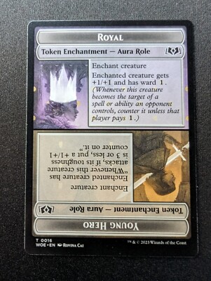 ROYAL / YOUNG HERO #16 MTG Wilds of Eldraine Tokens | eBay